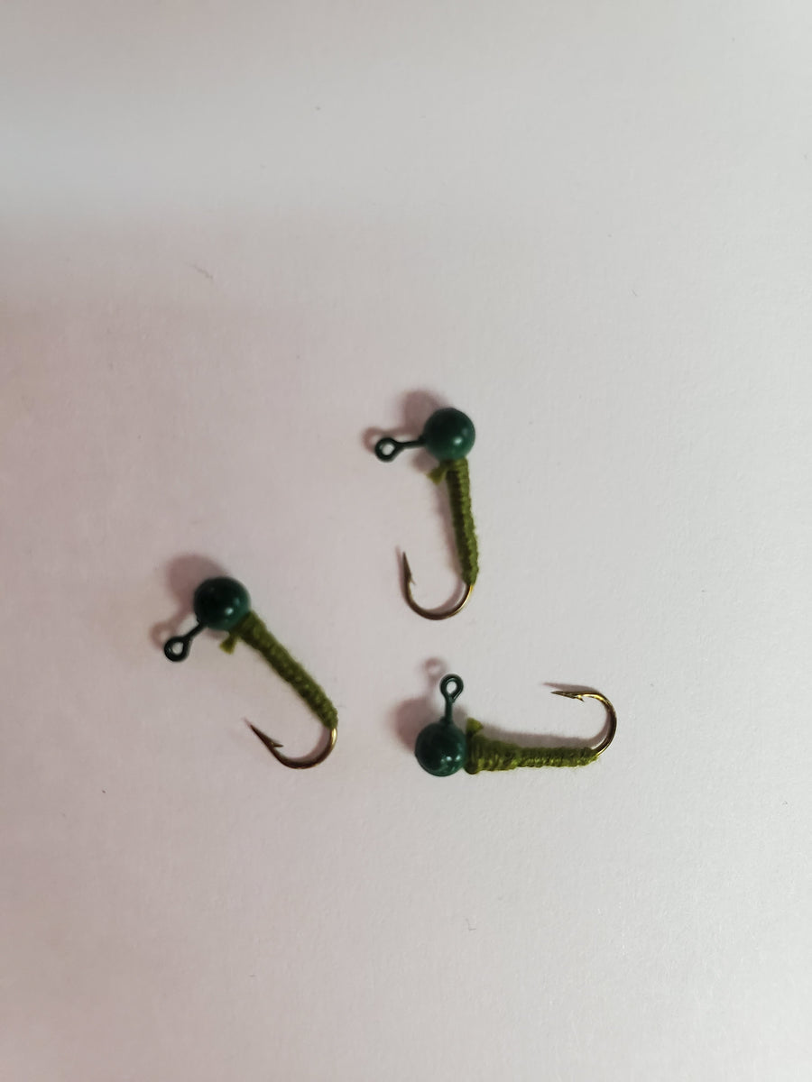 Army Green Thread Mini Jig – Weaver's Tackle Store